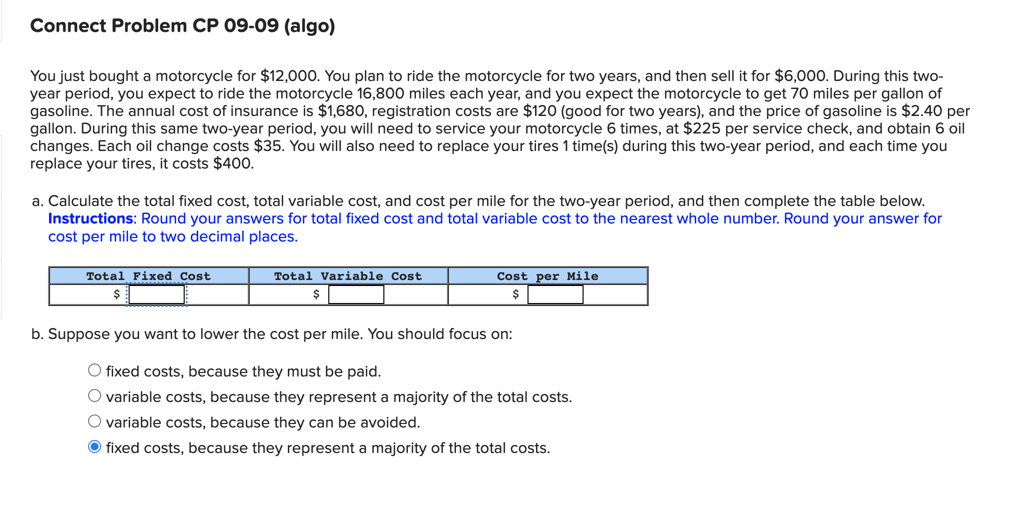 Solved Connect Problem CP 09-09 (algo) You just bought a | Chegg.com