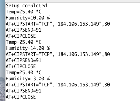 Need Help.. Thingspeak ( AT+CIPCLOSE ERROR) Im | Chegg.com