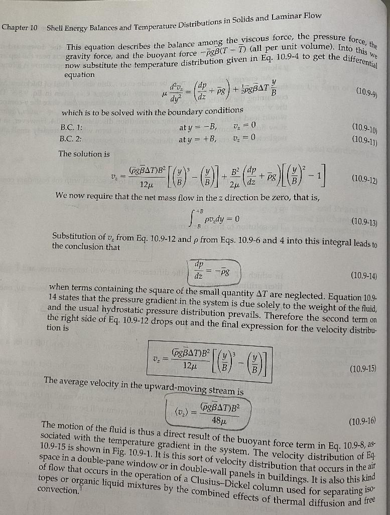 Solved Shell Energy Balances and Temperature Distributions | Chegg.com