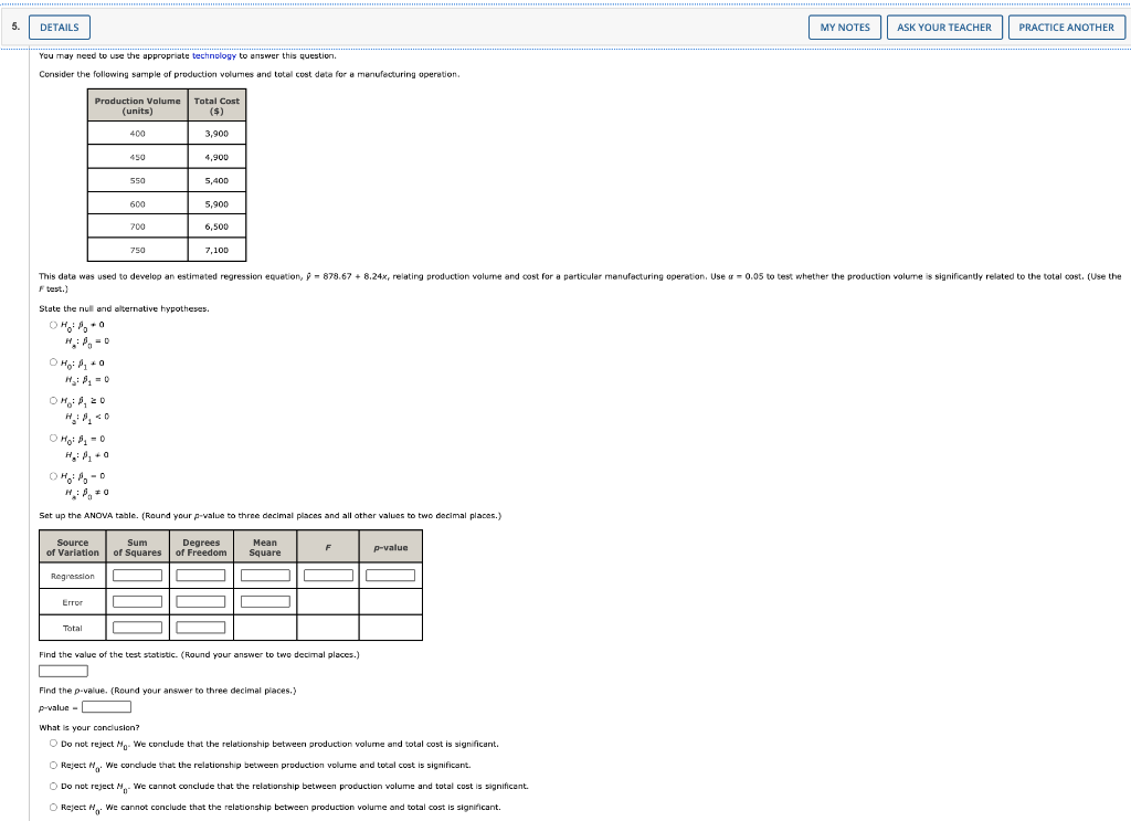 Solved 5 Details My Notes Ask Your Teacher Practice Another