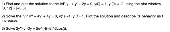 Solved PLEASE DO THESE IN PYTHON! (preferably using | Chegg.com