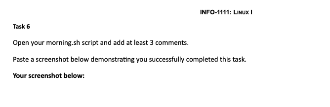 Solved Task 3 BASH scripts are nothing more than a list of | Chegg.com