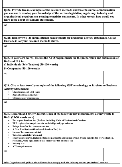 PARTB Q15. For each of the legislative and | Chegg.com