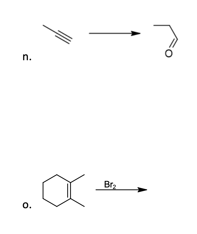 Solved Fill in any missing component (substrate, reagent, or | Chegg.com
