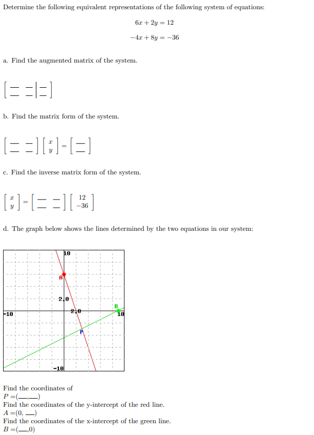 Solved Determine The Following Equivalent Representations Of