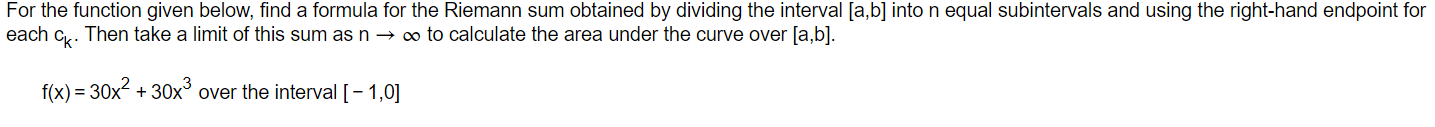 Solved For the function given below, find a formula for the | Chegg.com
