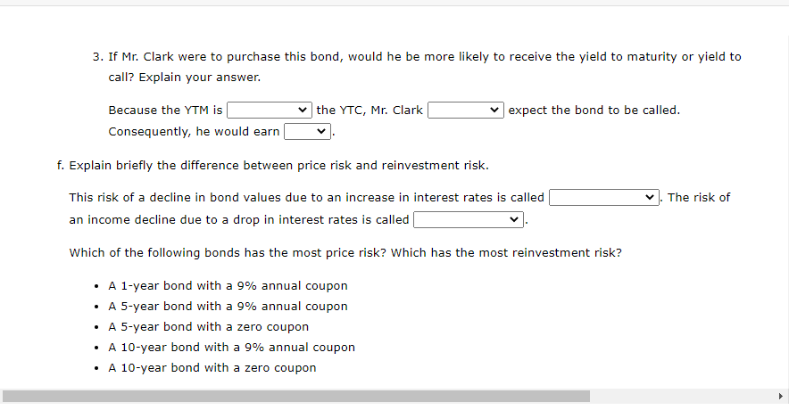 Solved 2. What is the expected capital gains yield for each | Chegg.com