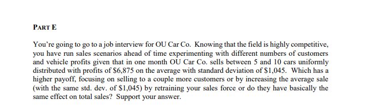 Solved ProbleM-Solving EXERCISE \#4 SIMULATION As we've | Chegg.com