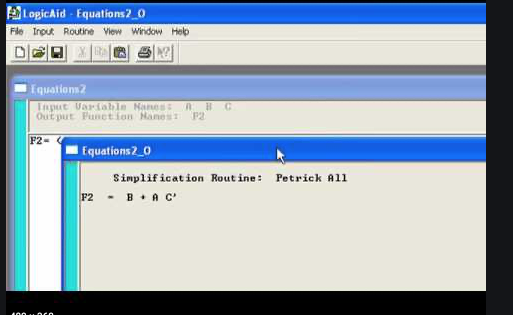 Solved User's Guide and Reference Manual for LogicAid" CAD | Chegg.com