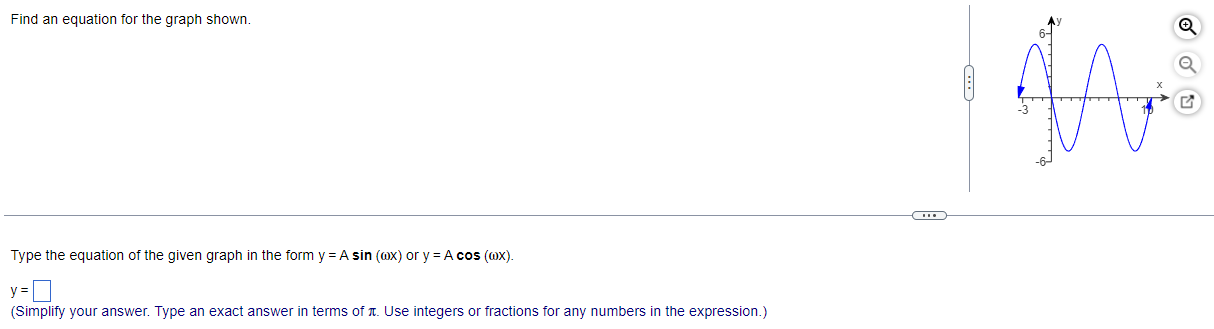 Solved Find an equation for the graph shown. MAS M 0 0 3 | Chegg.com