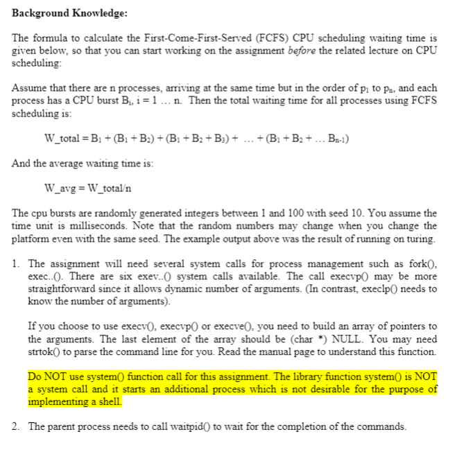 Solved Specifications: In this assignment, you will practice | Chegg.com