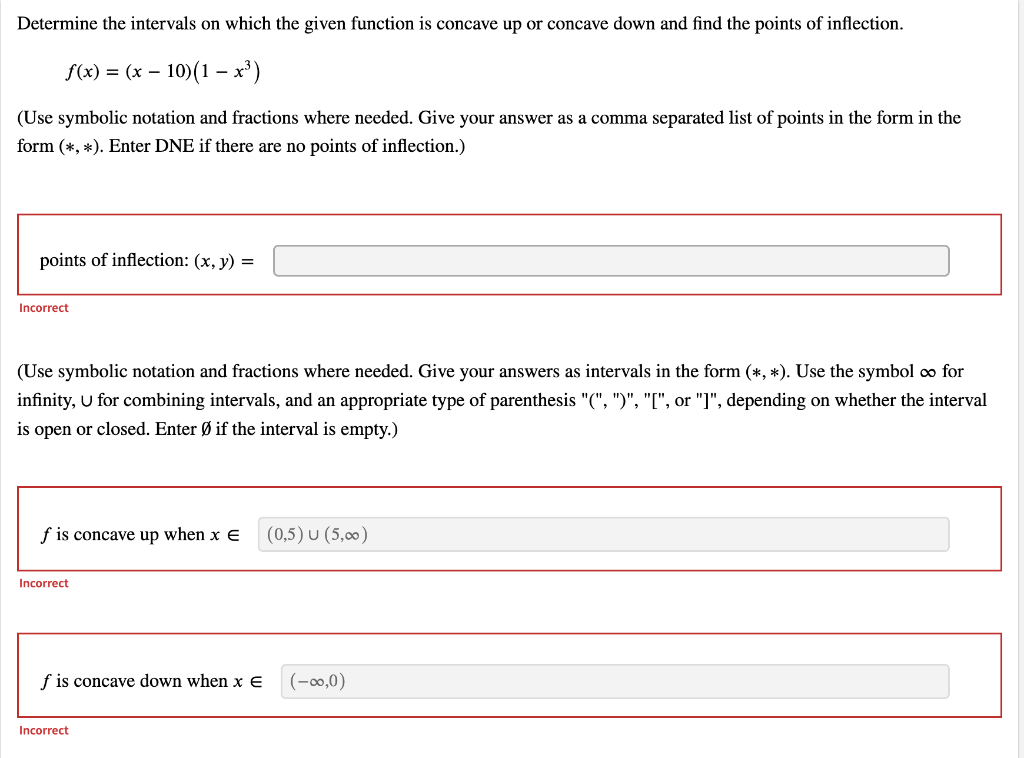 [Solved]: Determine the intervals on which the given funct