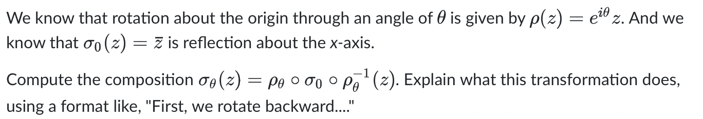 a) Apply conjugation to find the formula for a | Chegg.com