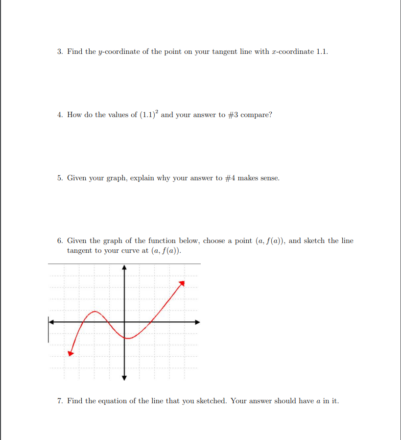 Solved Linear Approximations Math& 151 The goal of this | Chegg.com