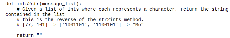 Solved PYTHON PLS Problem A, pt. 1: Strings to ints Write | Chegg.com