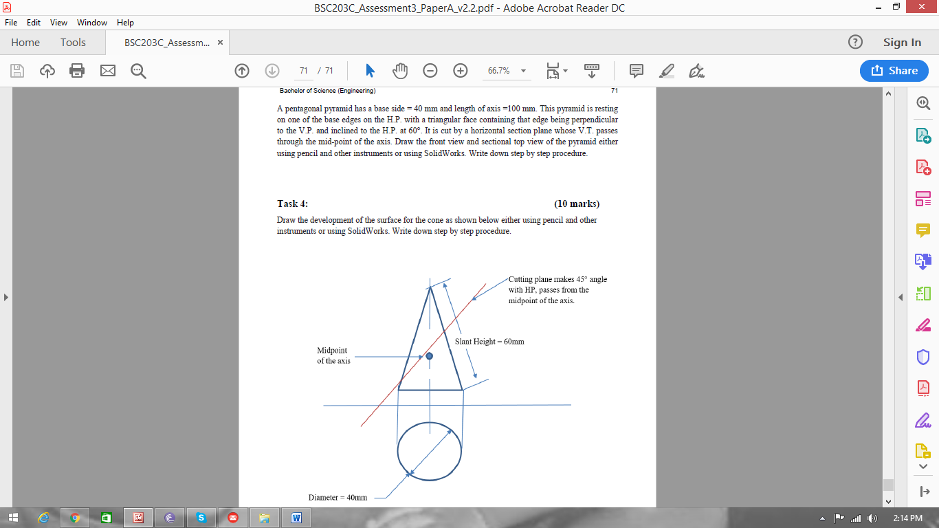 BSC203C_Assessment3_PaperA_v2.2.pdf - Adobe Acrobat | Chegg.com