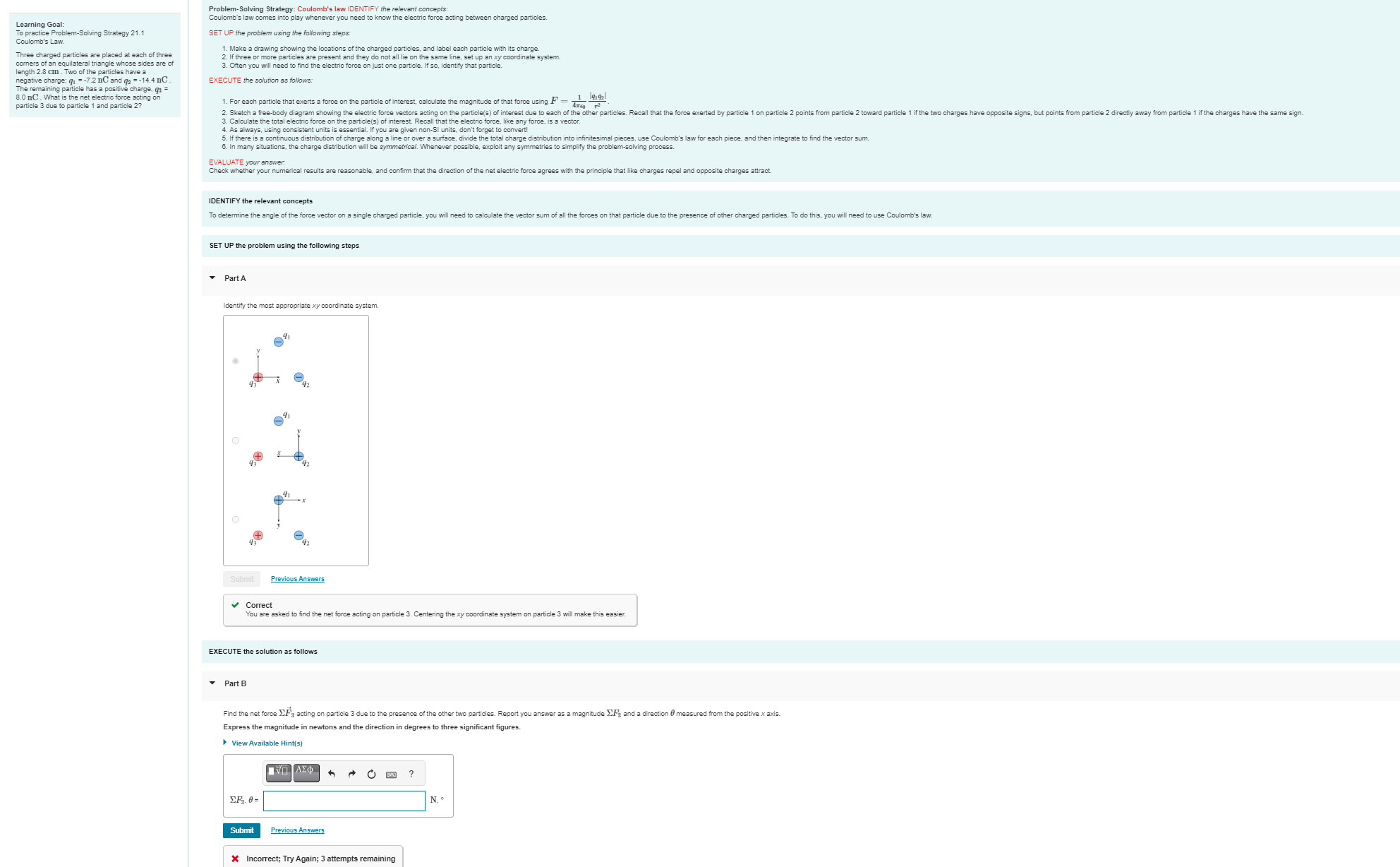 Solved Learning Goal:To practice Problem-Solving Strategy | Chegg.com