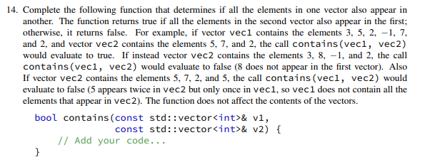 Solved 14. Complete the following function that determines | Chegg.com