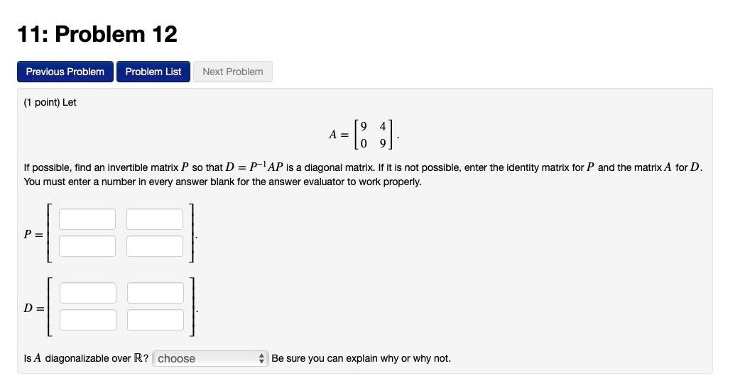 Solved 11 Problem 12 Previous Problem Problem List Next 3575