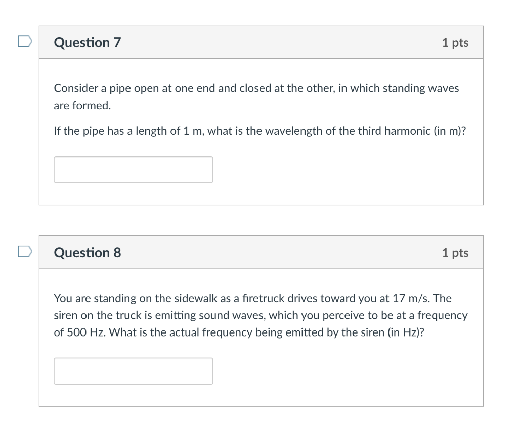 Solved Consider a pipe open at one end and closed at the | Chegg.com