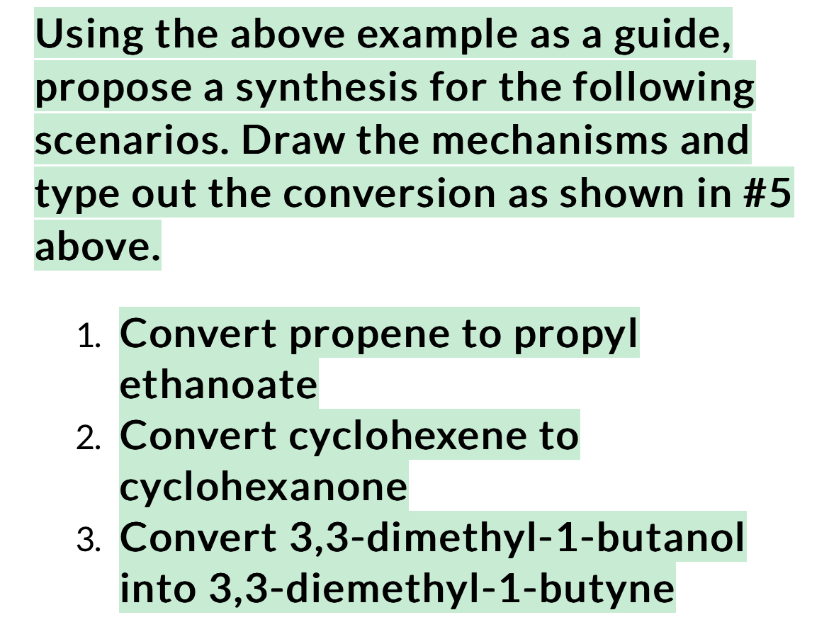 Solved Using the above example as a guide, propose a | Chegg.com