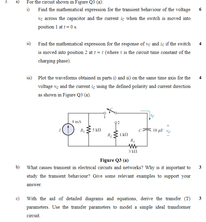 Solved Please solve these electrical circuit theory | Chegg.com