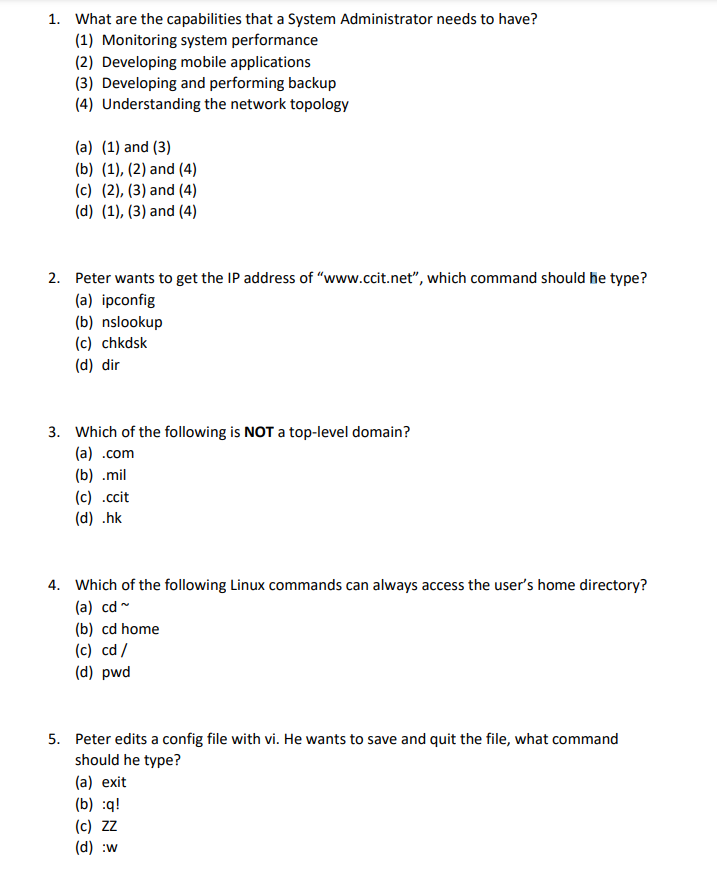 Solved 1. What are the capabilities that a System | Chegg.com