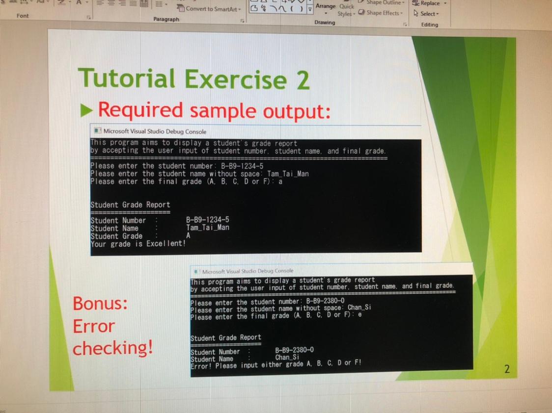 Solved Tutorial Exercise 2(To be submitted to the UMMoodle | Chegg.com