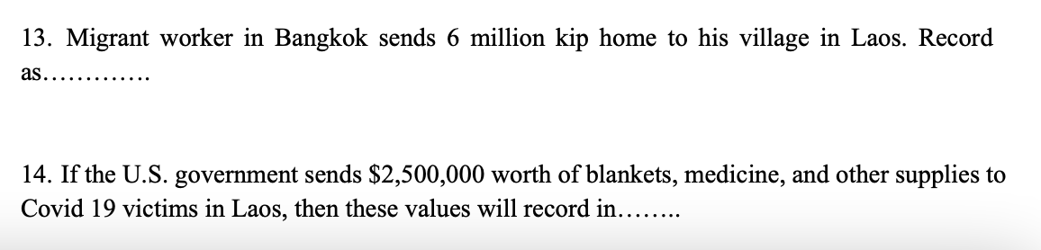 Solved 9. Primary and secondary income receipts is a to the | Chegg.com