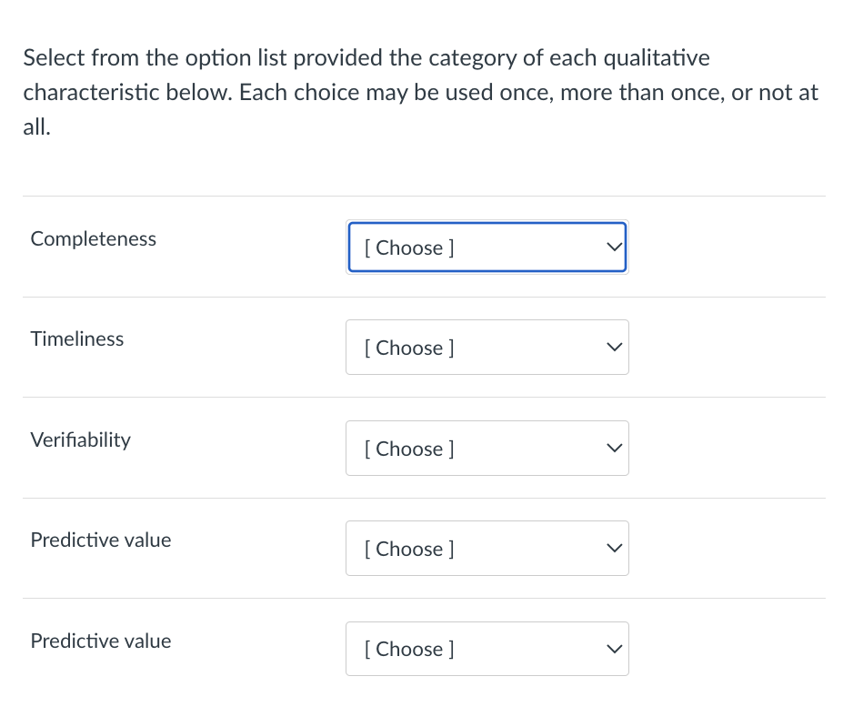 Solved answer choices are 1. fundamental qualitative | Chegg.com