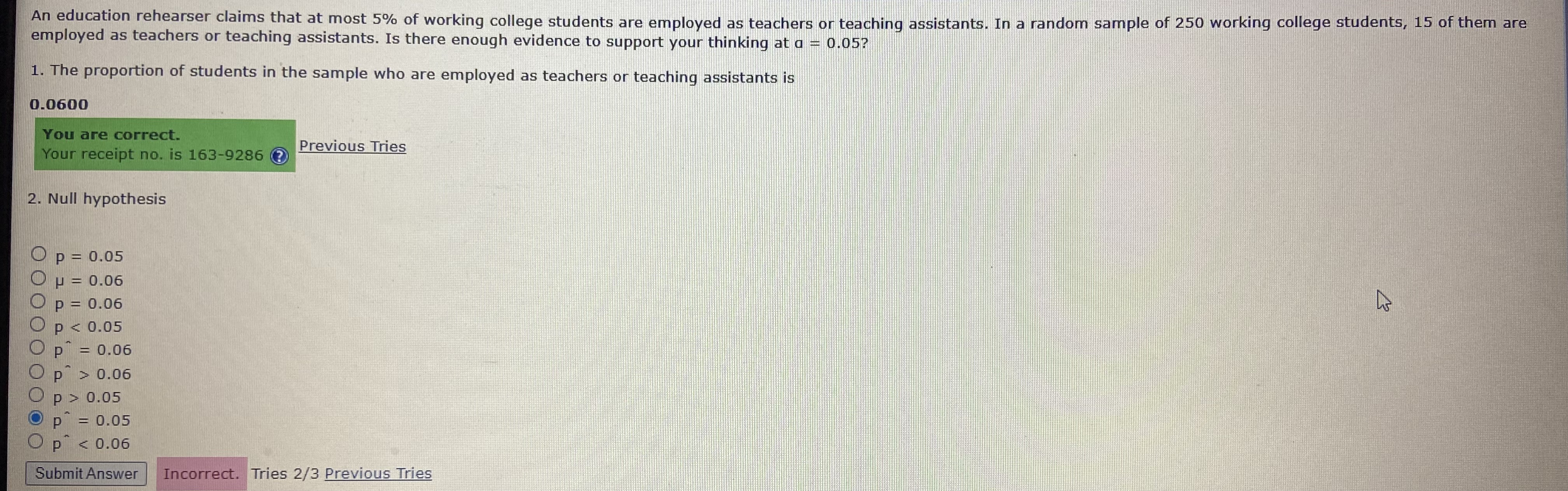 Solved employed as teachers or teaching assistants. Is there | Chegg.com