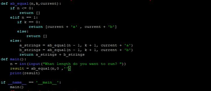 Solved Everytime i run my code it just prints [] when I type | Chegg.com