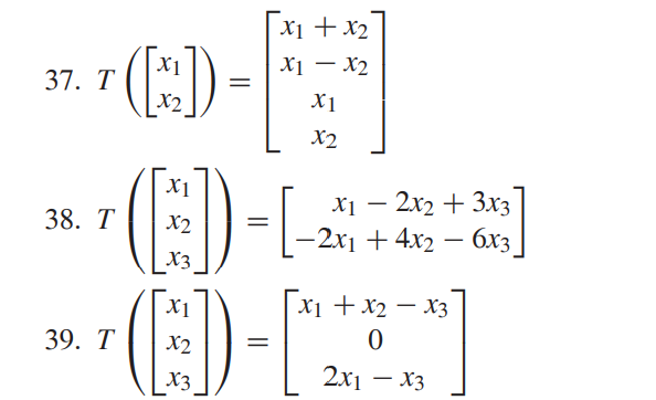Solved In Exercises 35-42, find generating sets for the | Chegg.com