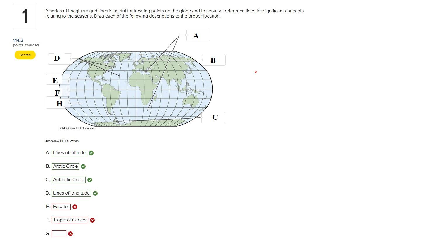 Solved A series of imaginary grid lines is useful for | Chegg.com