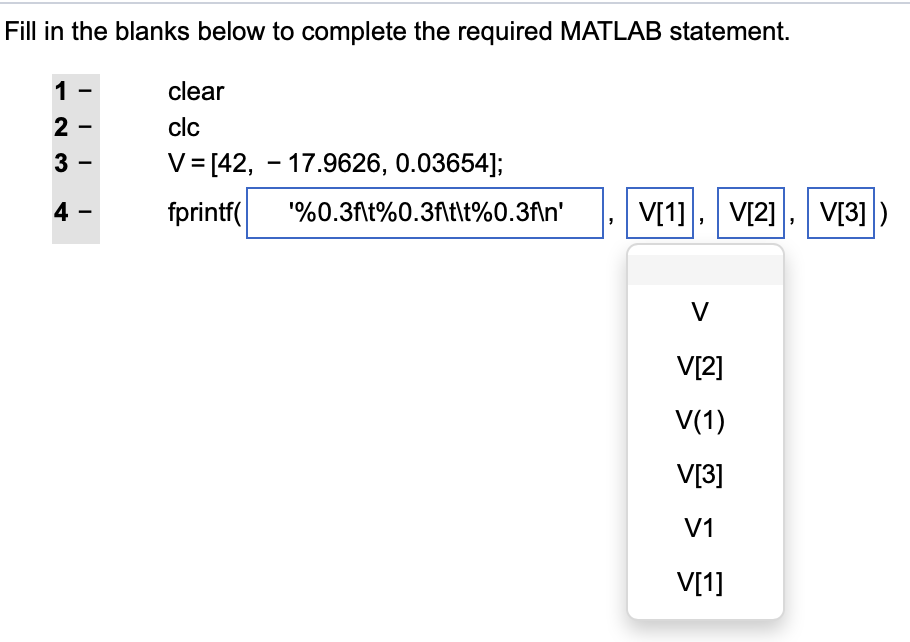 Solved Assume that a three-element row vector V already | Chegg.com