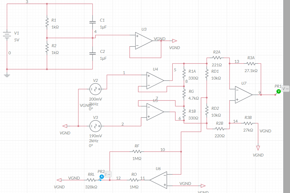 Solved I Need this circuit built in tinker CAD. The first | Chegg.com