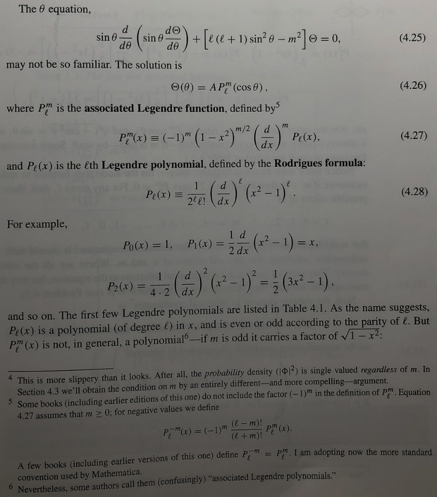 Solved Problem 4.6 Using Equation 4.32 and footnote 5, show | Chegg.com