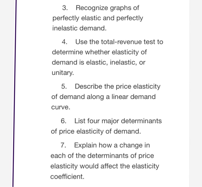Solved 3. Recognize graphs of perfectly elastic and | Chegg.com
