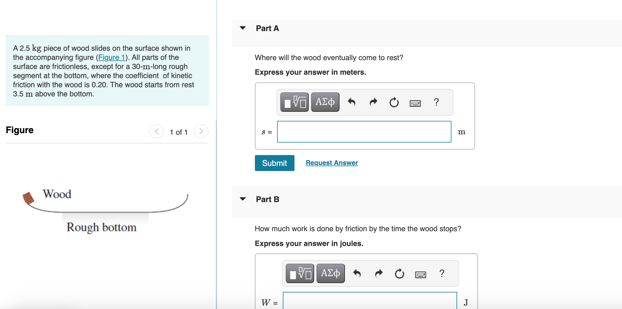 Solved During an experiment, a crate is pulled along a rough | Chegg.com