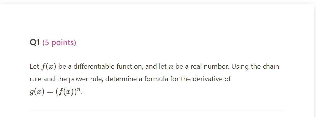 Solved Let f(x) and g(x) be differentiable functions, with | Chegg.com