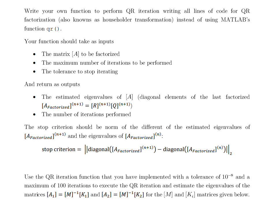 Solved MATLAB HOMEWORK HELP NEEDED: Write your own function | Chegg.com
