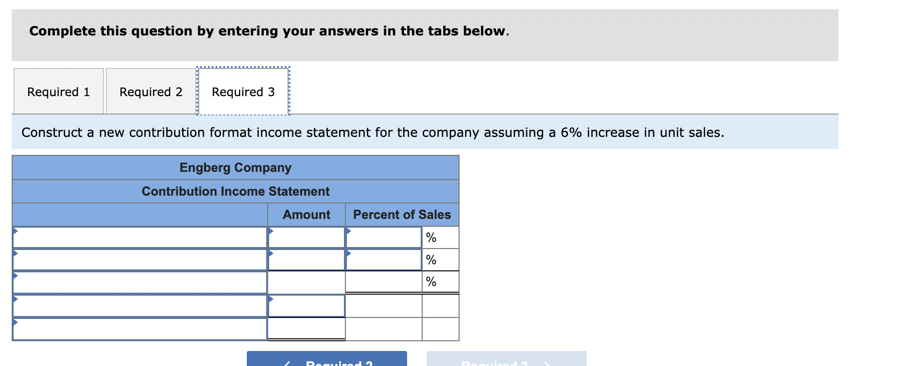 Solved Required 1 What Is The Companys Degree Of