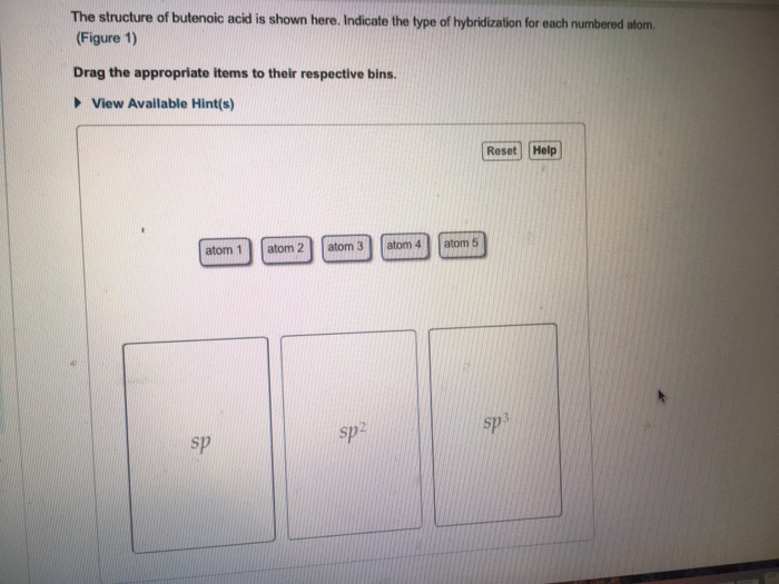 The structure of butenoic acid is shown here. | Chegg.com