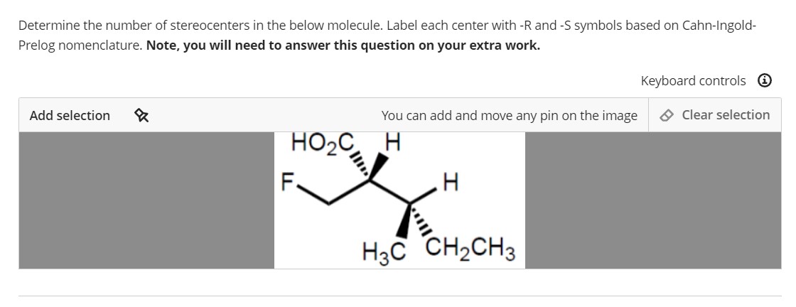 Solved Determine the number of stereocenters in the below | Chegg.com