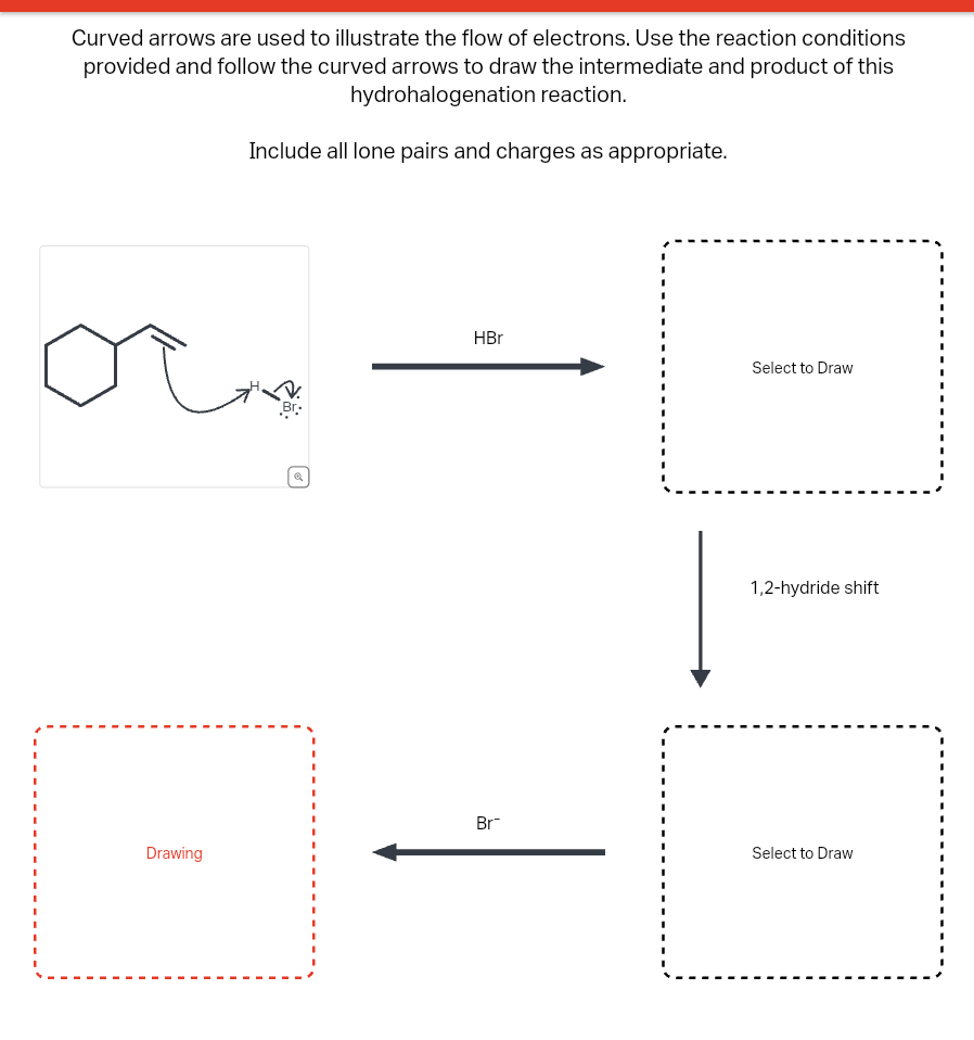 Solved Curved arrows are used to illustrate the flow of | Chegg.com