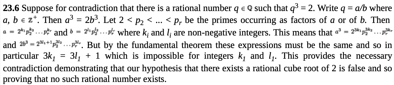 Solved Prove that there does not exist a rational number q | Chegg.com