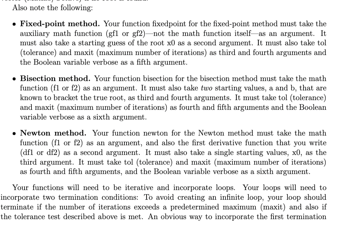 Solved Solving Non Linear Equations Through Bisection Fixed