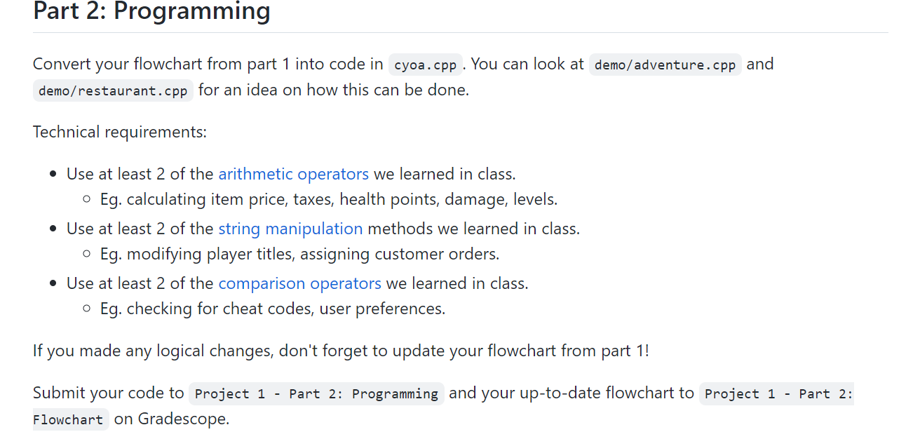 Solved In this project, you will learn how to: - use nested | Chegg.com