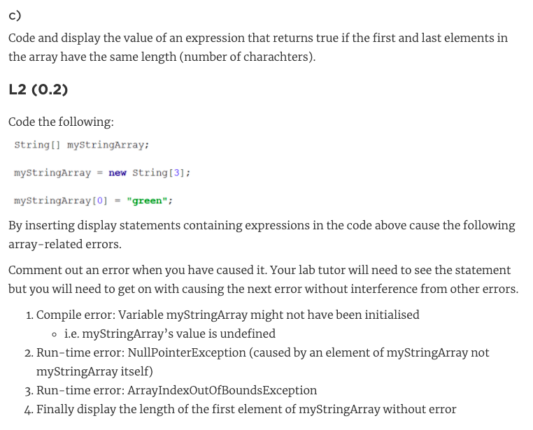 Solved Please do not use Java statements that have not | Chegg.com