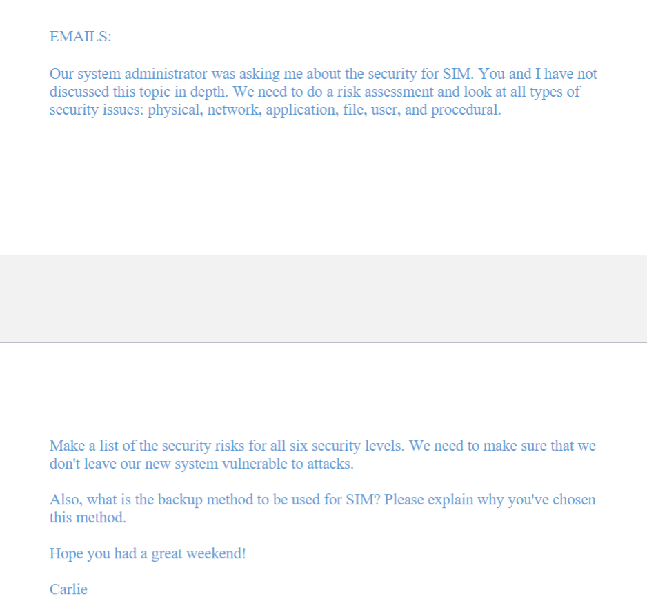 Solved 1 Create A System Maintenance Plan Recommendation To 1085